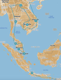 SOUTHEAST ASIA BACKPACKING ITINERARY | Highlights & hidden gems - Jill ...
